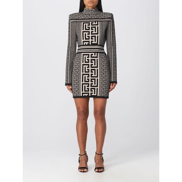 Balmain | Dresses | Balmain Dress Woman Yellow Cream | Poshmark